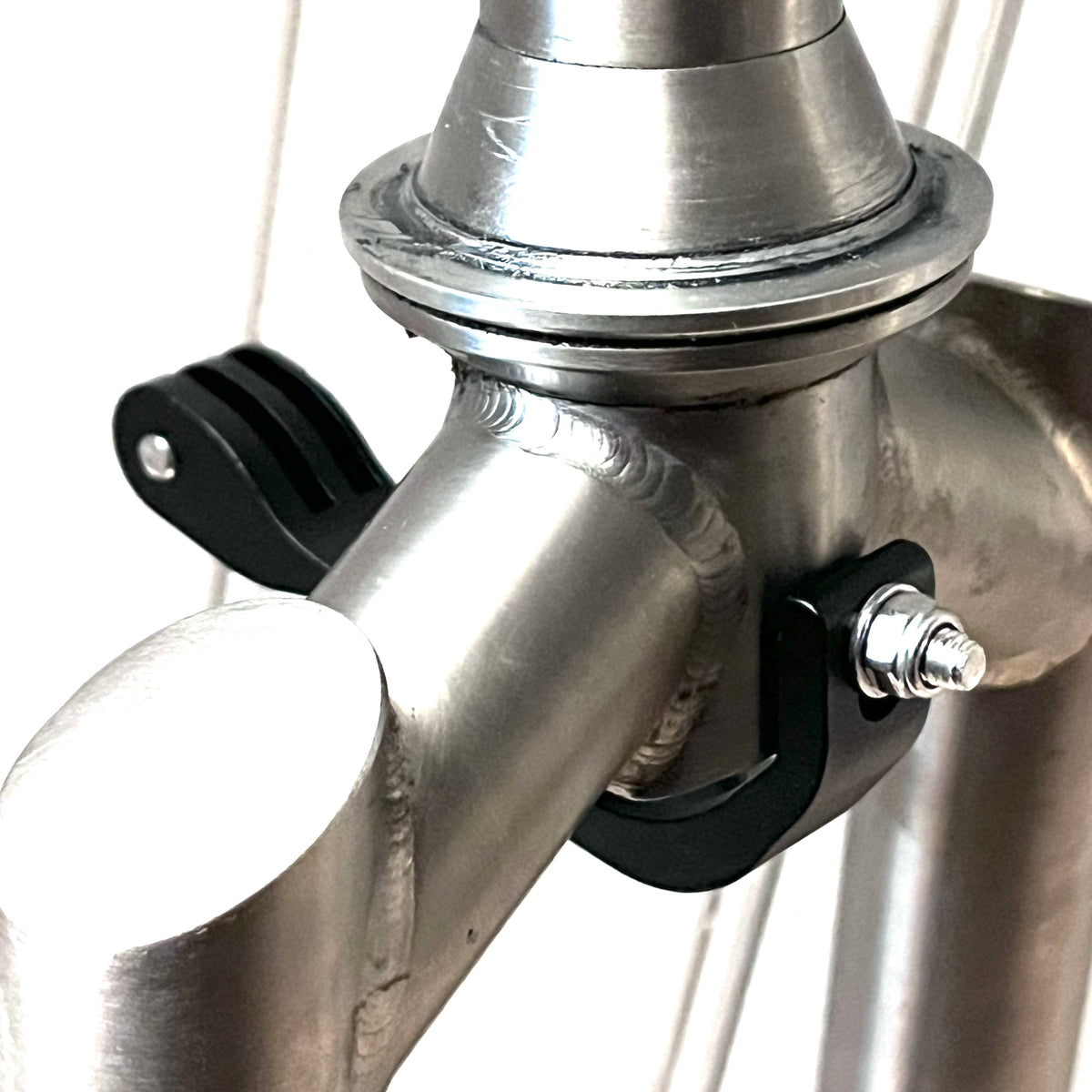 Aluminum Fork Crown GoPro Mount - Attach kLite ULTRA or GoPro to Fork ...