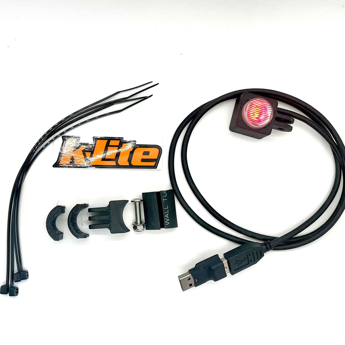 kLite QUBE - V2.0 - Dynamo Powered Rear Safety Blinker Kit – jefe.bike